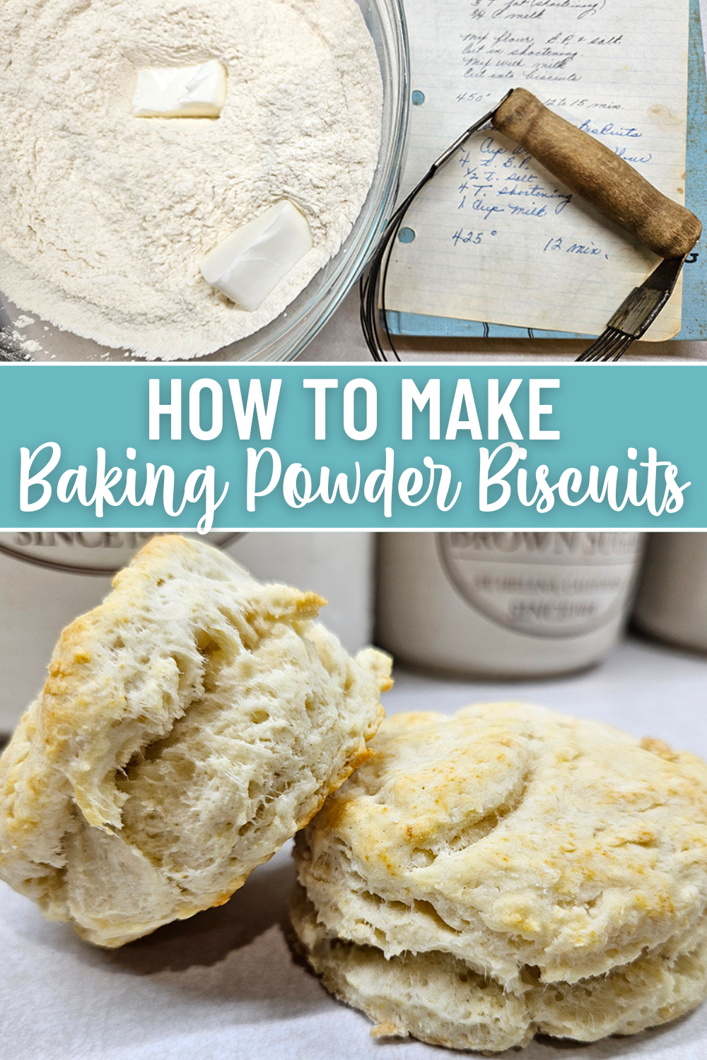Baking Powder Biscuits - Perfects For Biscuits And Gravy!