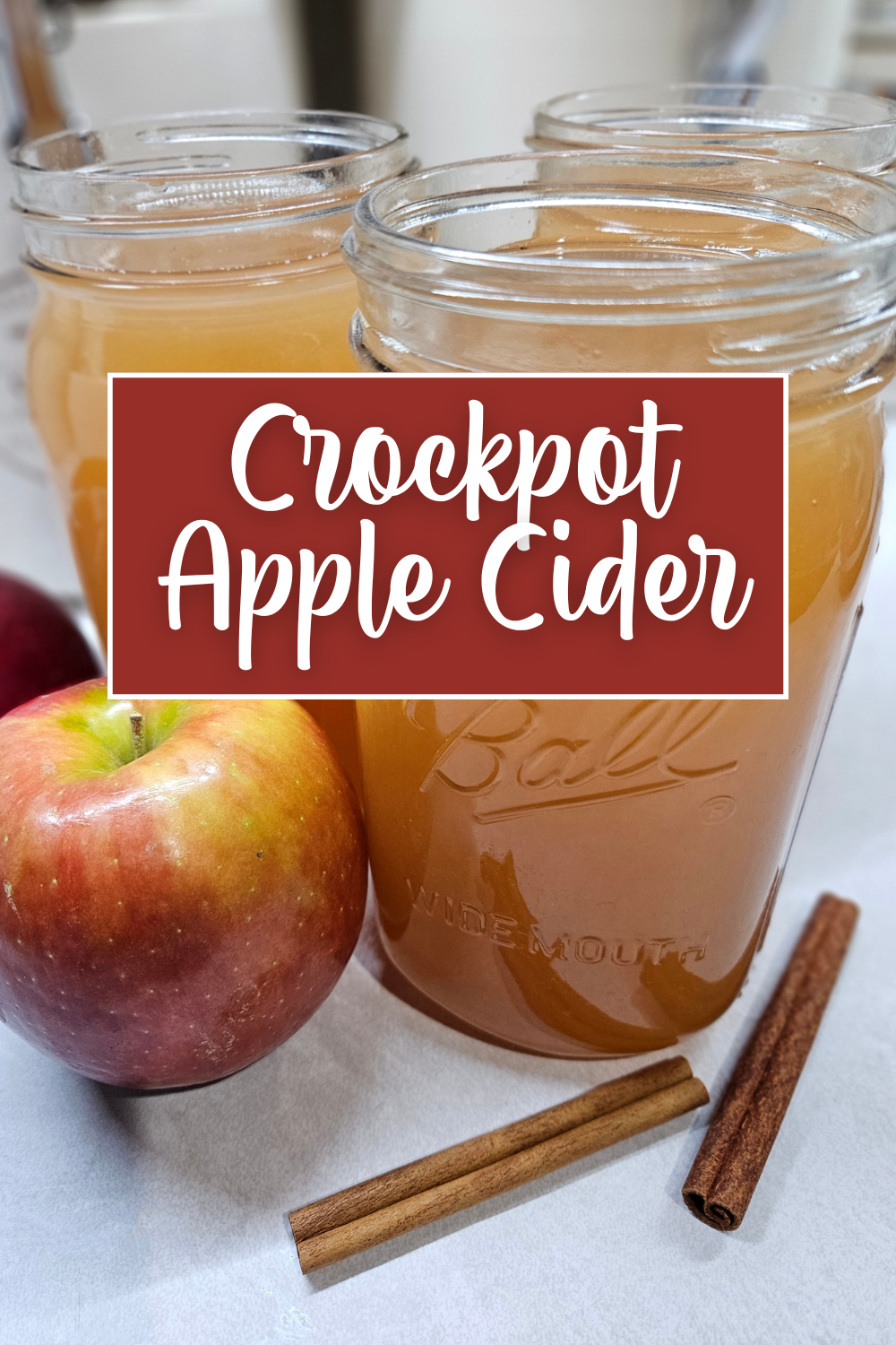 Crockpot Apple Cider - A Simple Way To Make A Classic Fall Drink!
