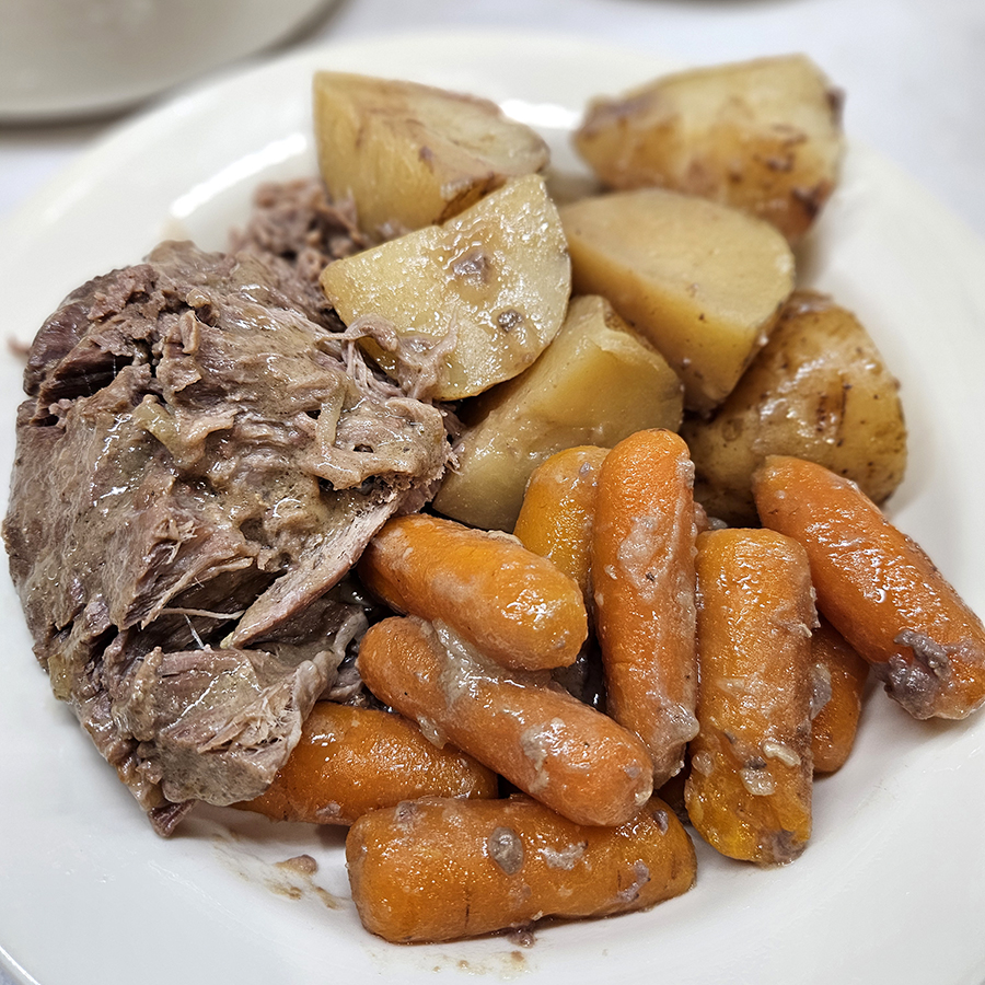 Creamy Slow Cooker Pot Roast - A Hearty Meal For Busy Days - Semi ...