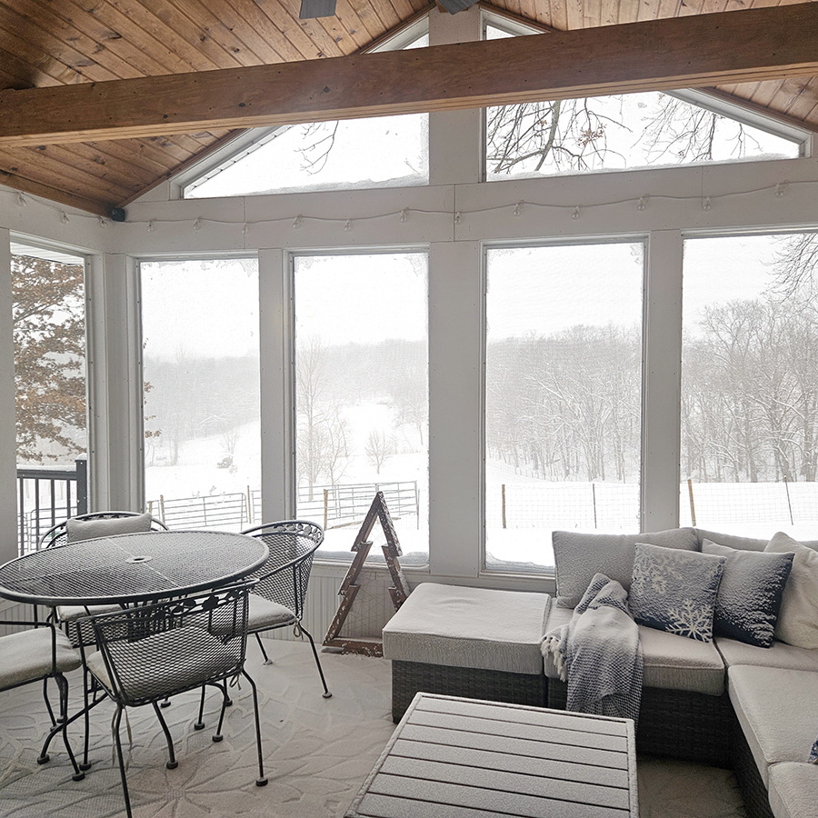 December 2025 Homesteading Update: A Non-White Christmas