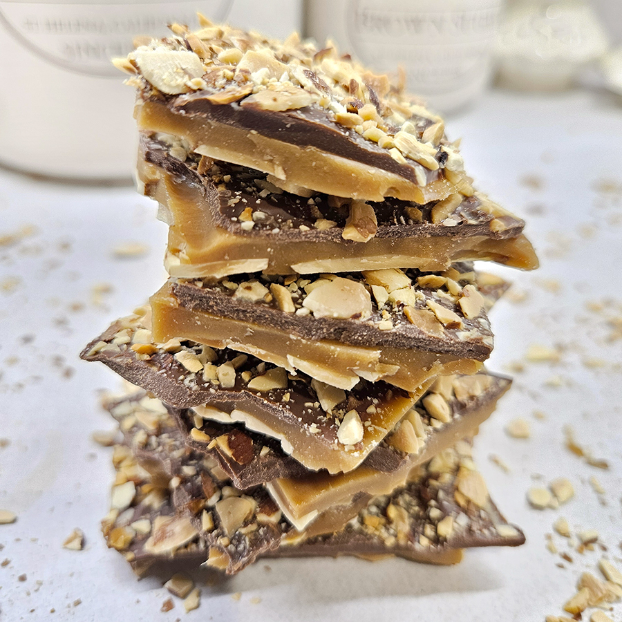 Old Fashioned English Toffee - A Rich And Creamy Hard Candy