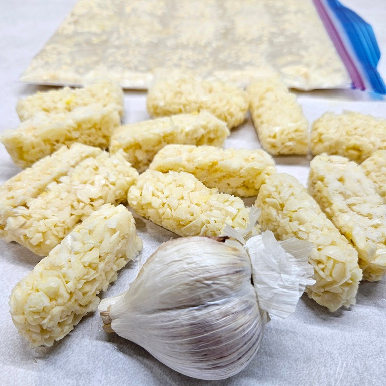 Freezing Sprouted Garlic For Long-Term Storage And Easy Use