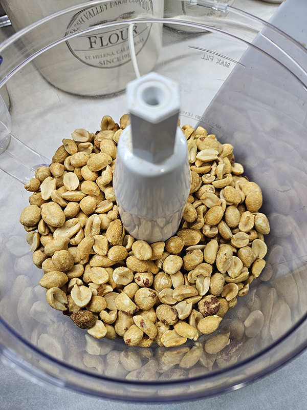 Homemade Peanut Butter - Made In 5 Minutes Using 3 Ingredients!