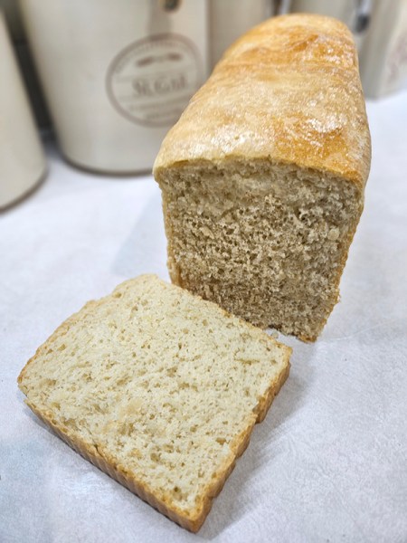 Pullman Sandwich Bread - Large Loaf Of Homemade Slicing Bread