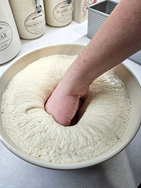 Pullman Sandwich Bread - Large Loaf Of Homemade Slicing Bread