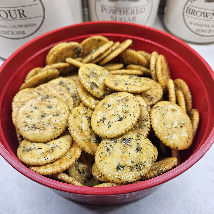Savory Ranch Seasoned Crackers - An Addicting Appetizer