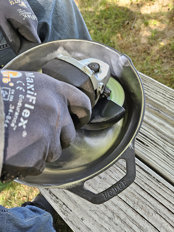 Refinish A Modern Cast Iron Skillet So It Works Like A Vintage One