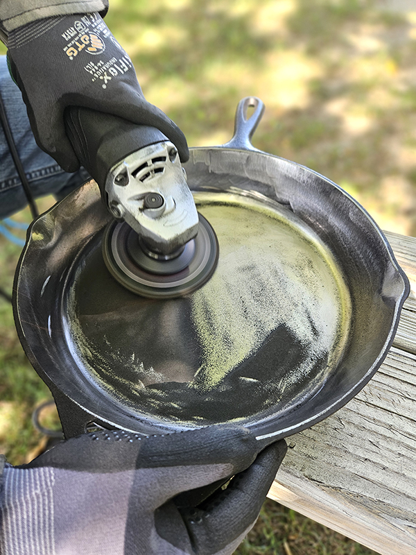 Refinish A Modern Cast Iron Skillet So It Works Like A Vintage One