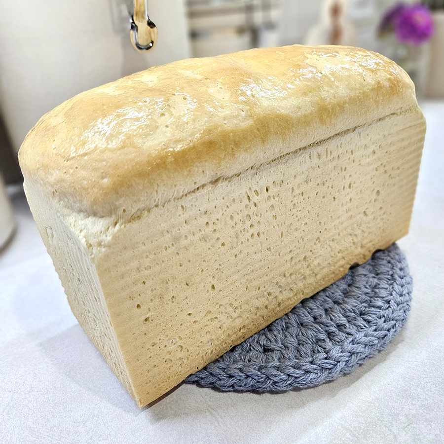 Small Pullman Sandwich Bread: Homemade Slicing Bread Recipe