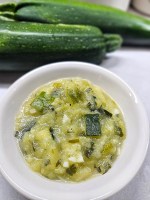 Garlic Butter Zucchini Mash - A Great Side Dish Fresh Or Frozen!