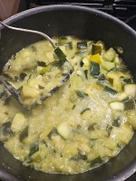 Garlic Butter Zucchini Mash - A Great Side Dish Fresh Or Frozen!